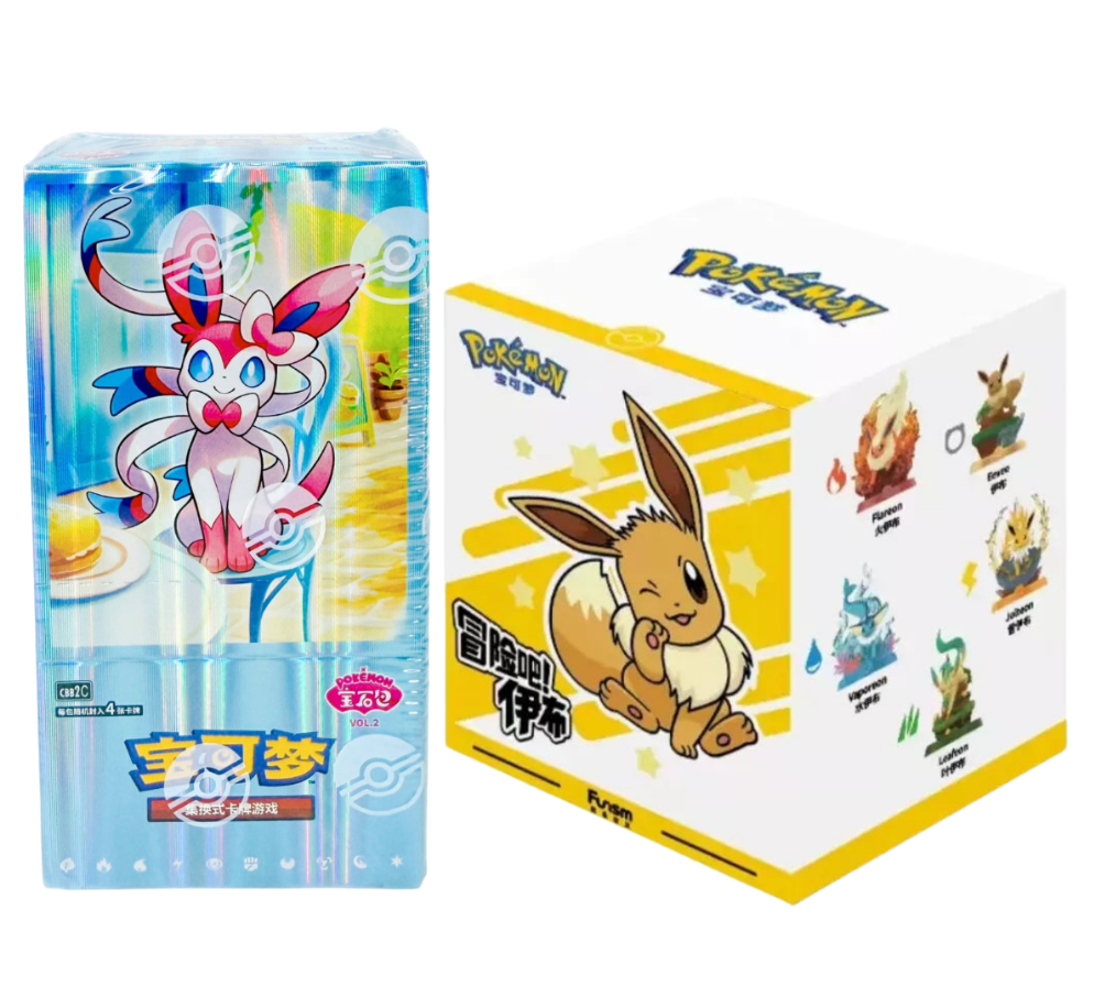 [SC] Gem Vol 2 Booster Box & Eevee Blind Box Bundle – Evolved Gaming